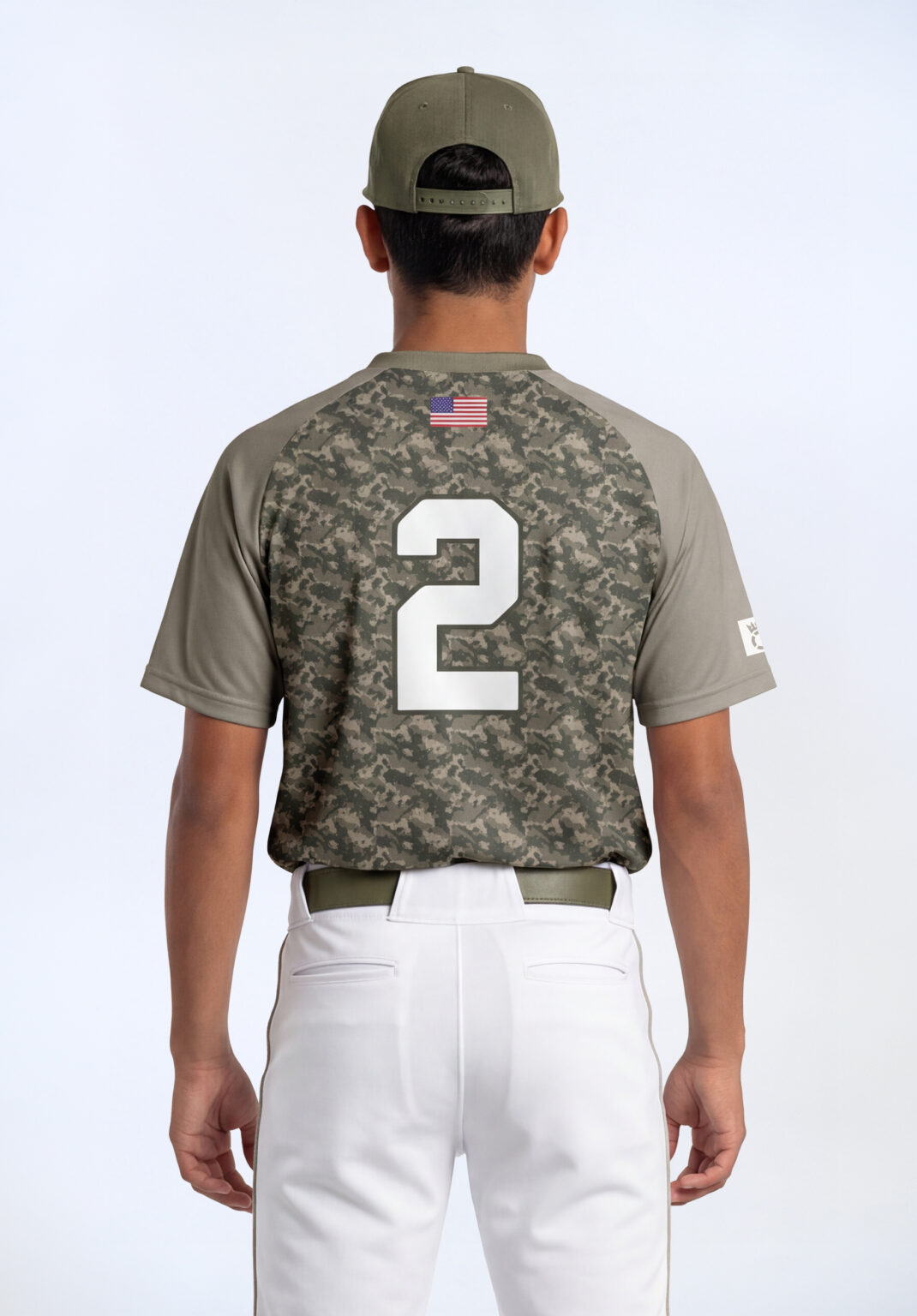 Men's V-neck Baseball Jersey - Compound Sportswear